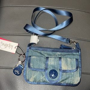 Kipling | Bags | Kipling Blue Crossbody Bag | Poshmark